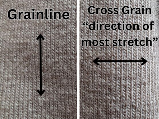 Guide to sewing with knit fabric easily - Shoebox On A Hill