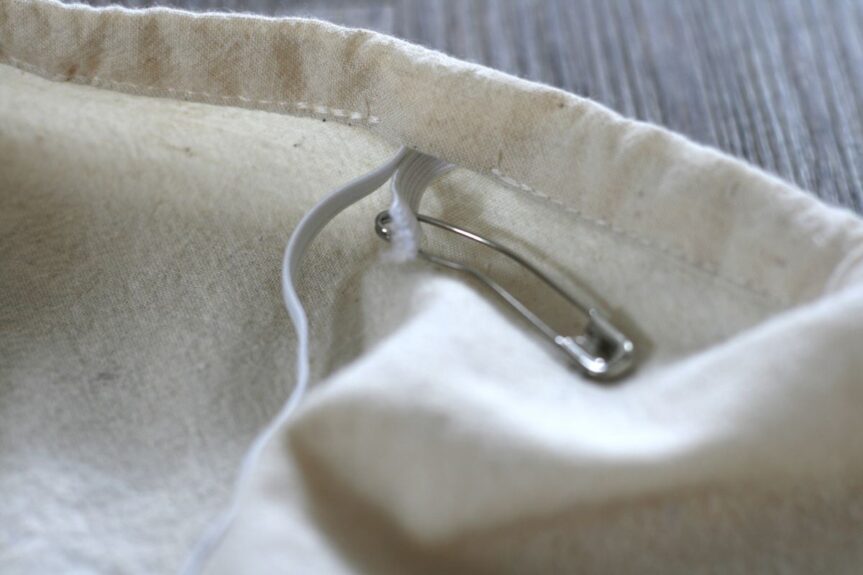 Easy No Bias Tape Ironing Board Cover - Wool and Cotton - Shoebox On A Hill