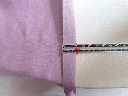 How to Hem a Straight Edge - Beginner Sewing Tutorial - Shoebox On A Hill